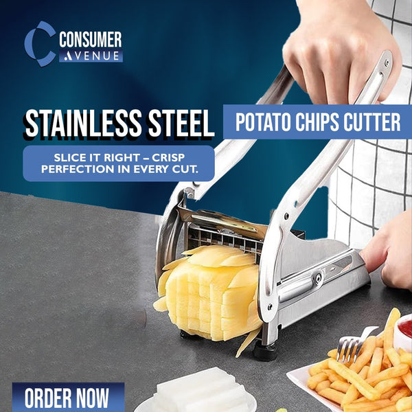 Potato Chips & Vegetable Slicer Cutter – Stainless Steel